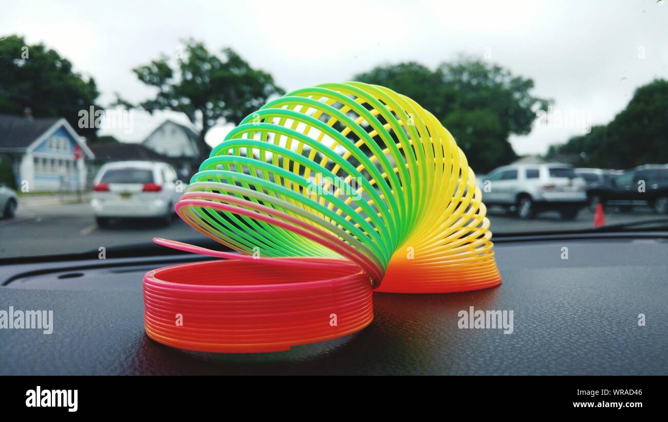 Spring spiral toy hi-res stock photography and images - Alamy