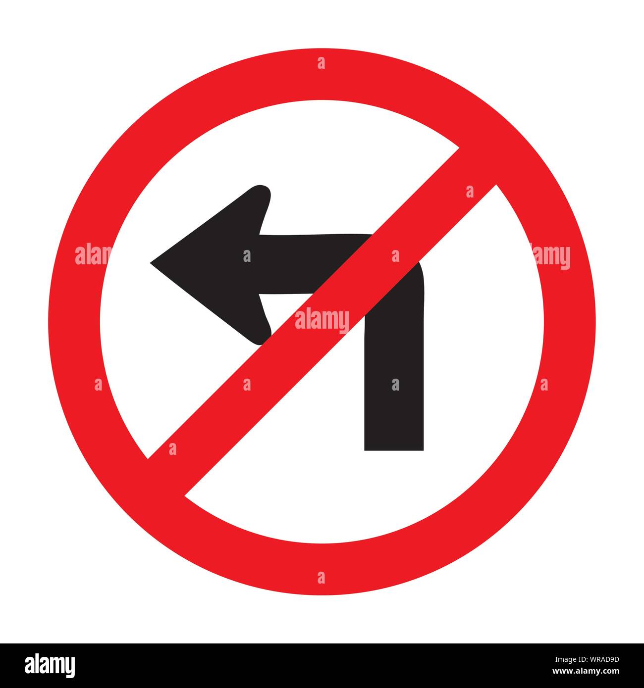 Straight and right road sign hi-res stock photography and images - Alamy