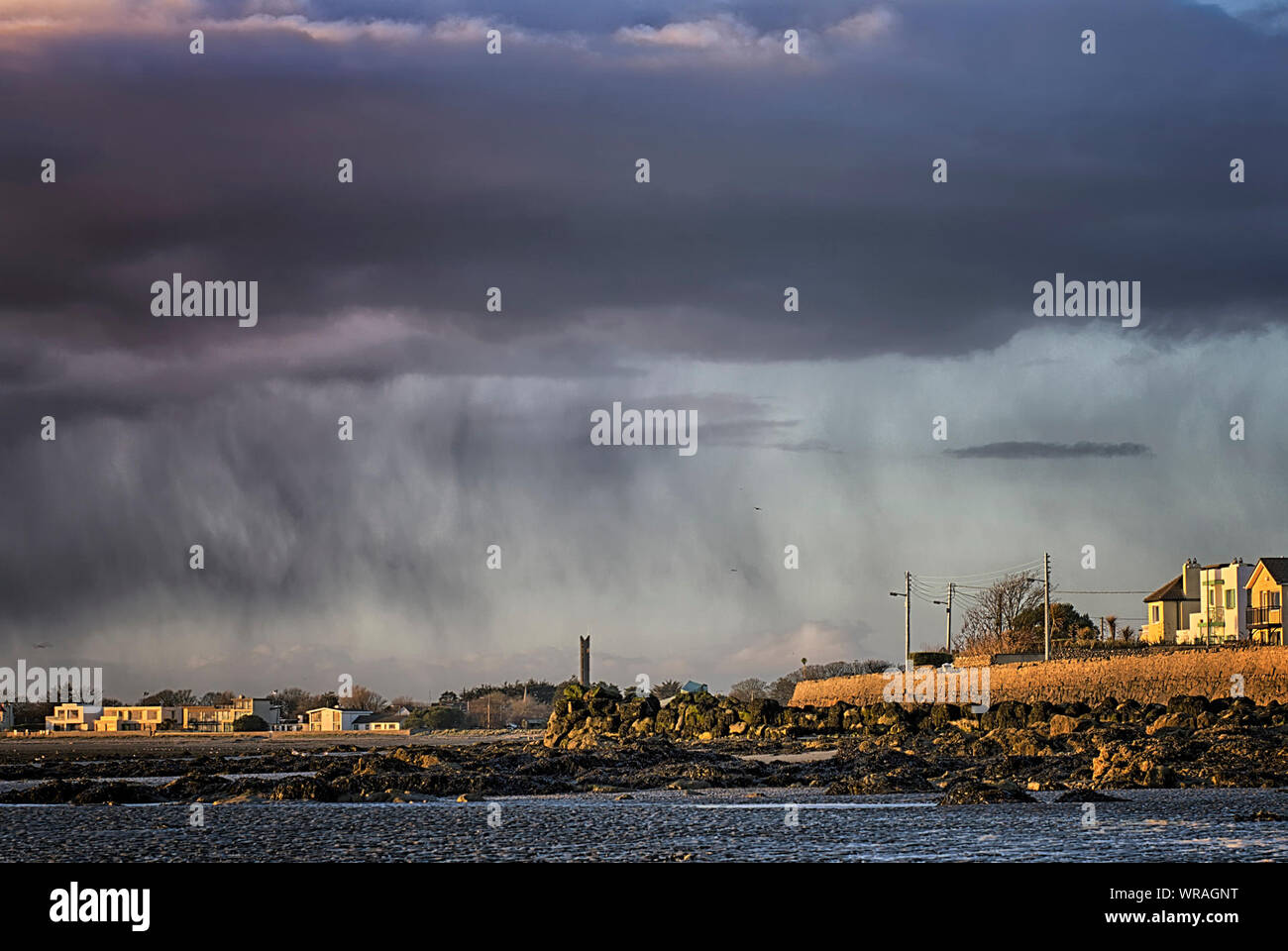 Rain at sea hi-res stock photography and images - Alamy