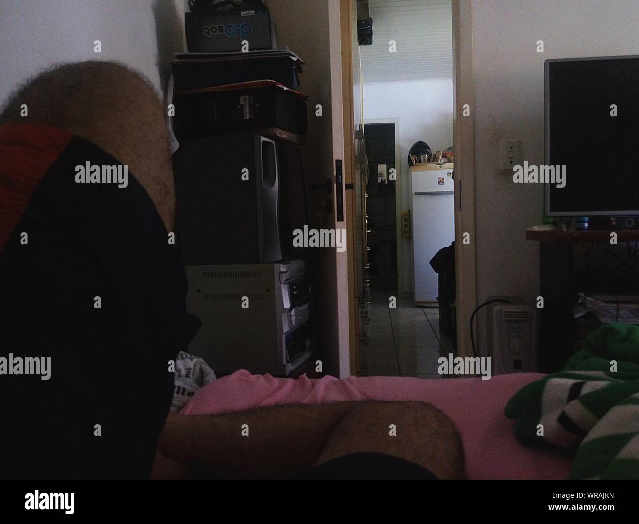 Man in bedroom hi-res stock photography and images - Alamy