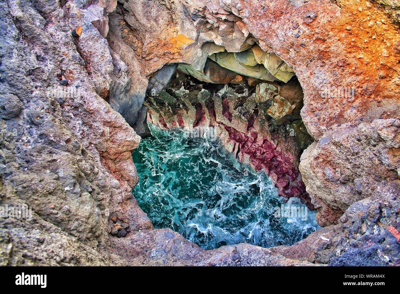 Rock hole hi-res stock photography and images - Alamy