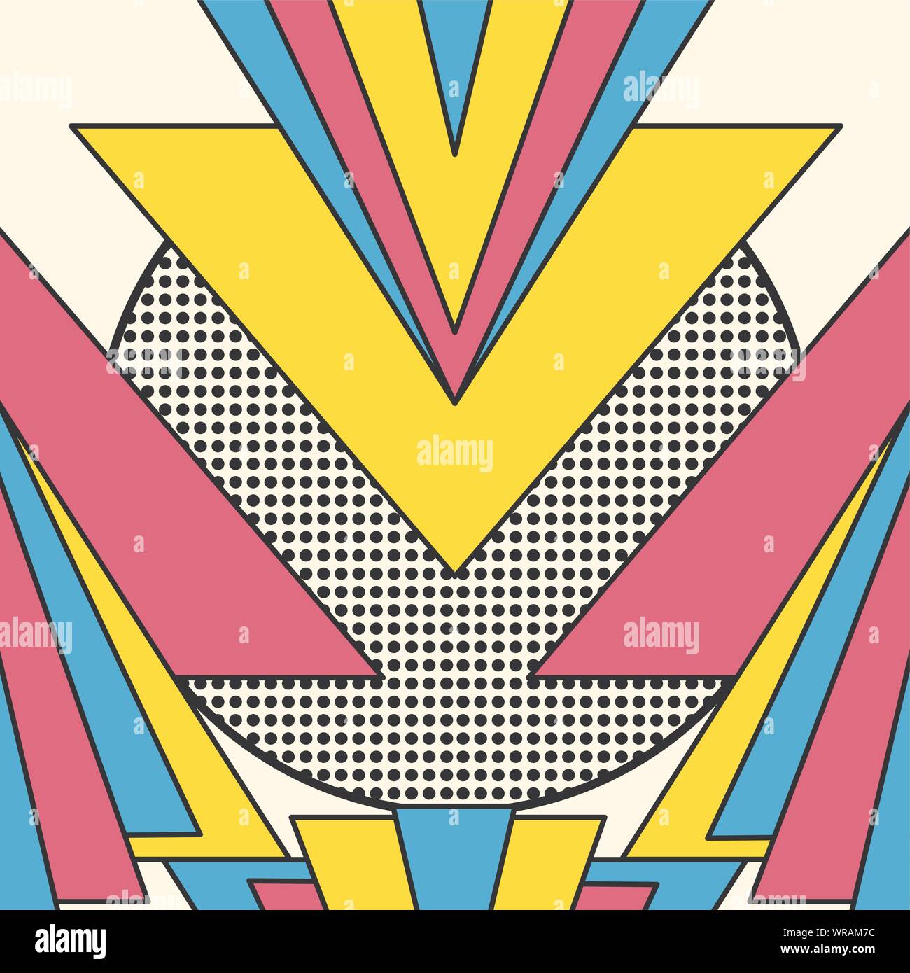 Geometric Retro Pattern