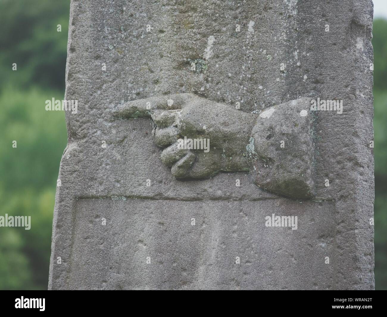 Finger pointing sculpture hi-res stock photography and images - Alamy