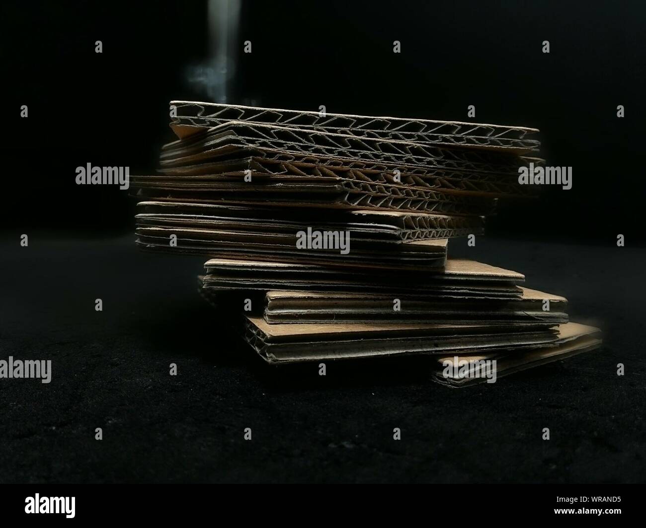 Stack corrugated cardboard hi-res stock photography and images - Alamy