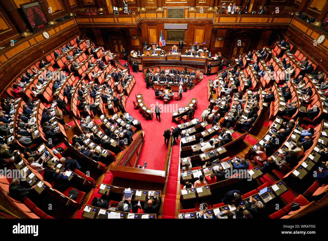 Italy, Rome, September 10, 2019 : Italian premier Giuseppe Conte in ...