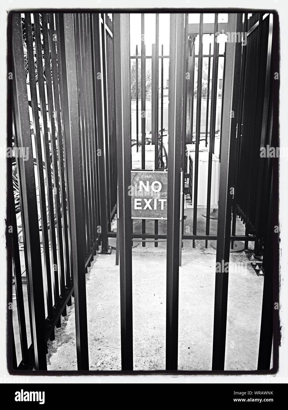 No Exit Sign High Resolution Stock Photography and Images - Alamy