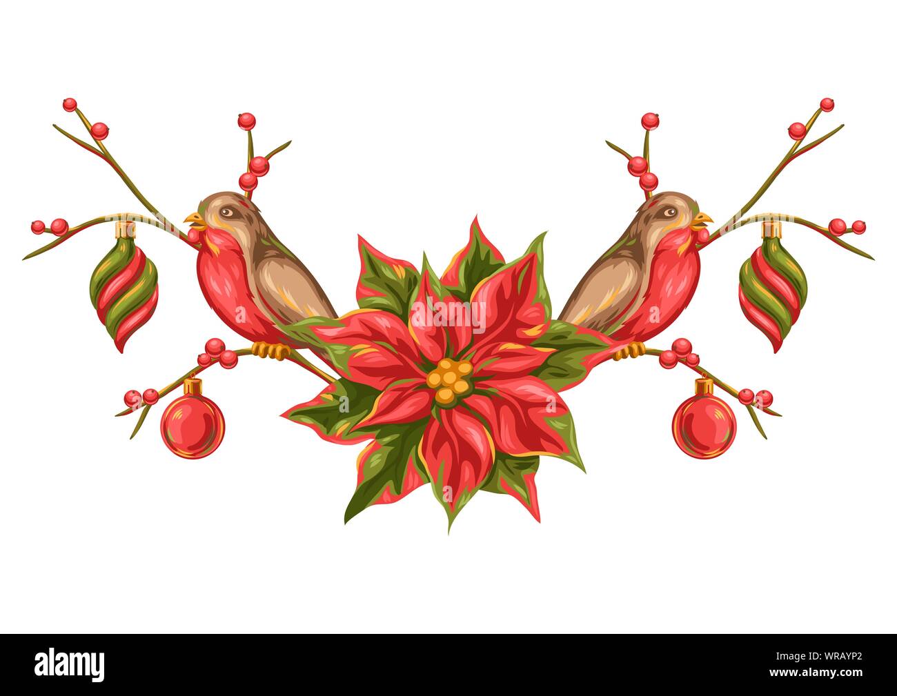 Bundle happy merry christmas Stock Vector Images - Alamy