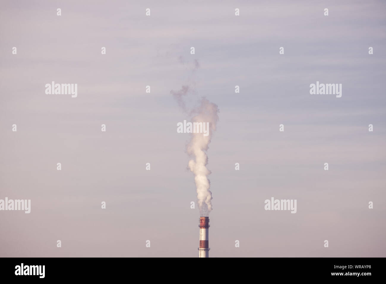 industrial toxic factory smoke in atmosphere Stock Photo - Alamy