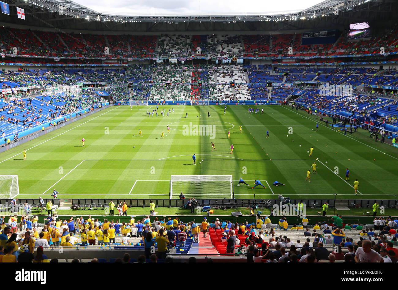 Parc olympique lyonnais aerial hi-res stock photography and images - Alamy