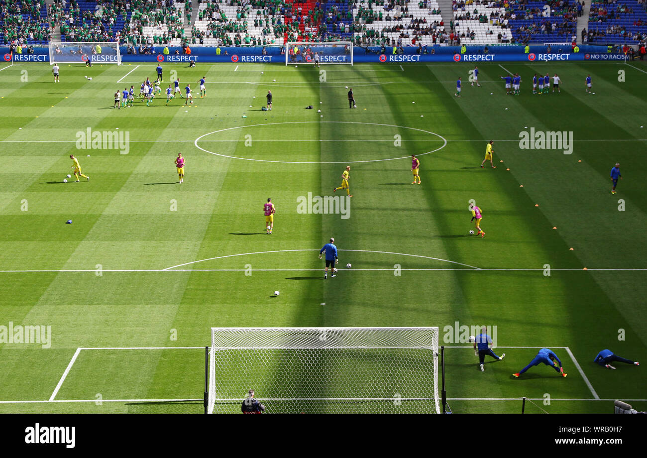 Parc olympique lyonnais aerial hi-res stock photography and images - Alamy