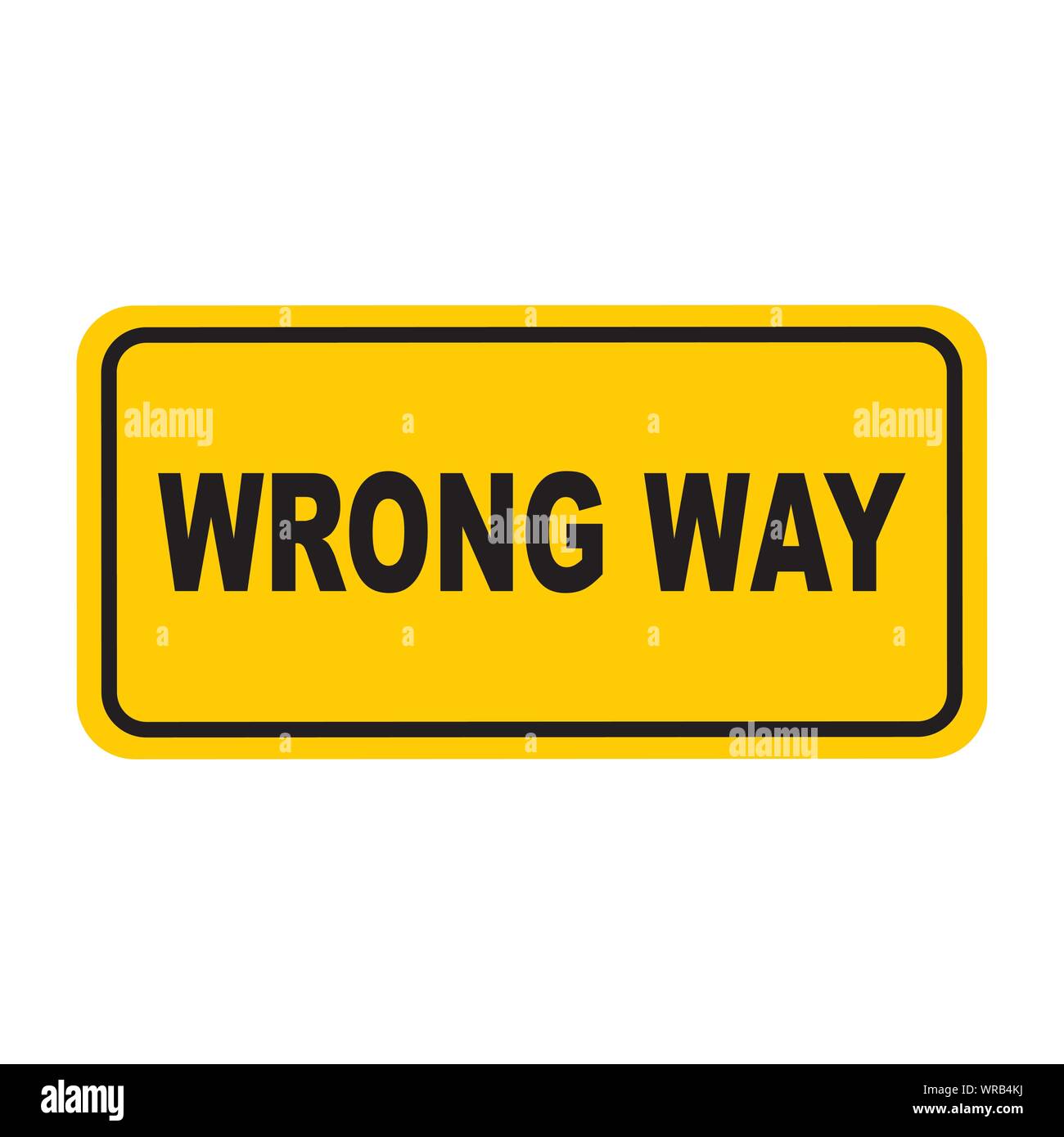 wrong way road sign vector Stock Vector Image & Art - Alamy wrong way road sign vector Stock Vector Image & Art - Alamy