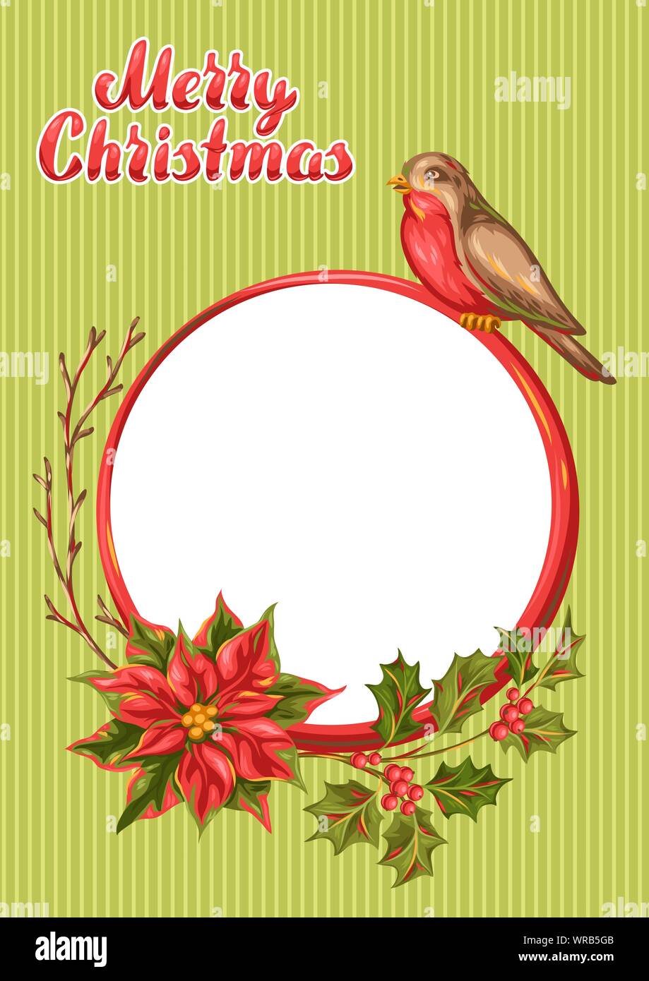Merry Christmas frame design Stock Vector Image & Art - Alamy