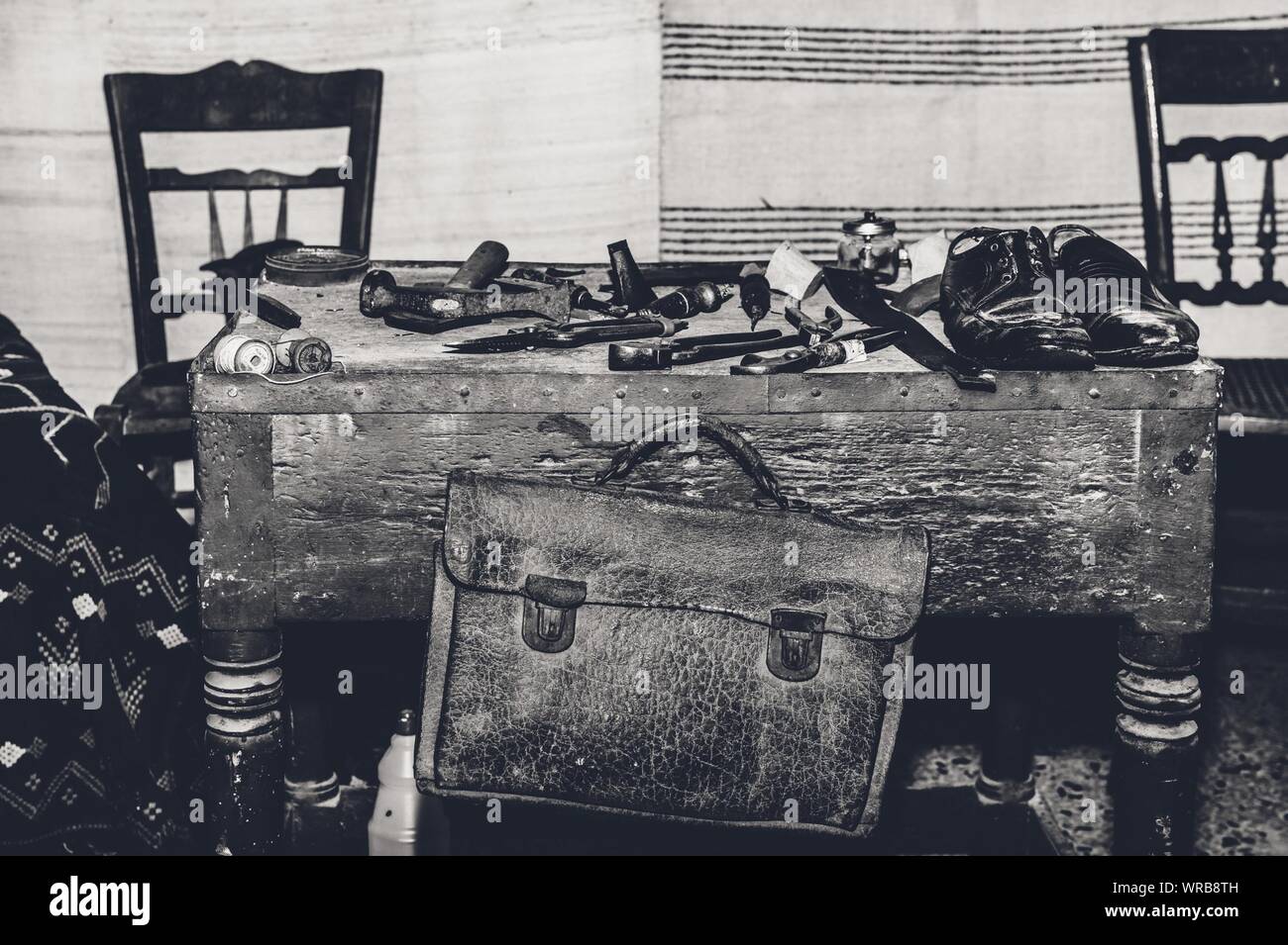 Shoemaker Tool High Resolution Stock Photography and Images - Alamy