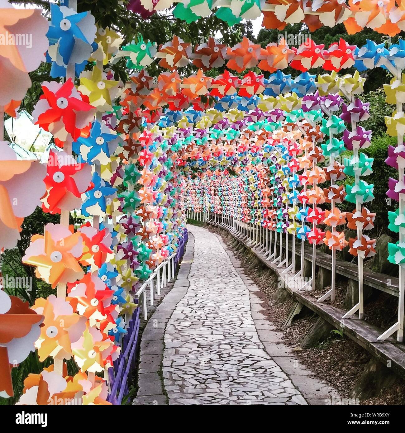 Colorful pathway hi-res stock photography and images - Alamy