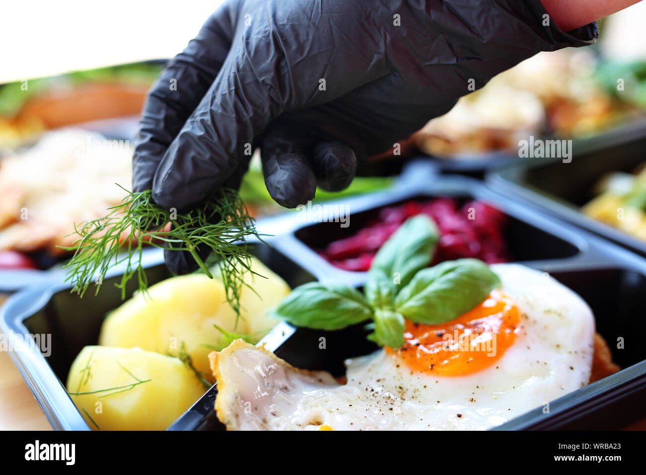 Balanced meal tray hi-res stock photography and images - Alamy