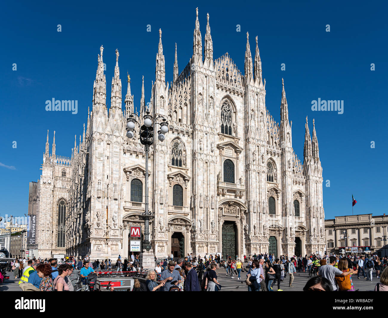 MILAN, ITALY - MAY 30, 2019: Milan Cathedral (Milan Dome) one of the ...