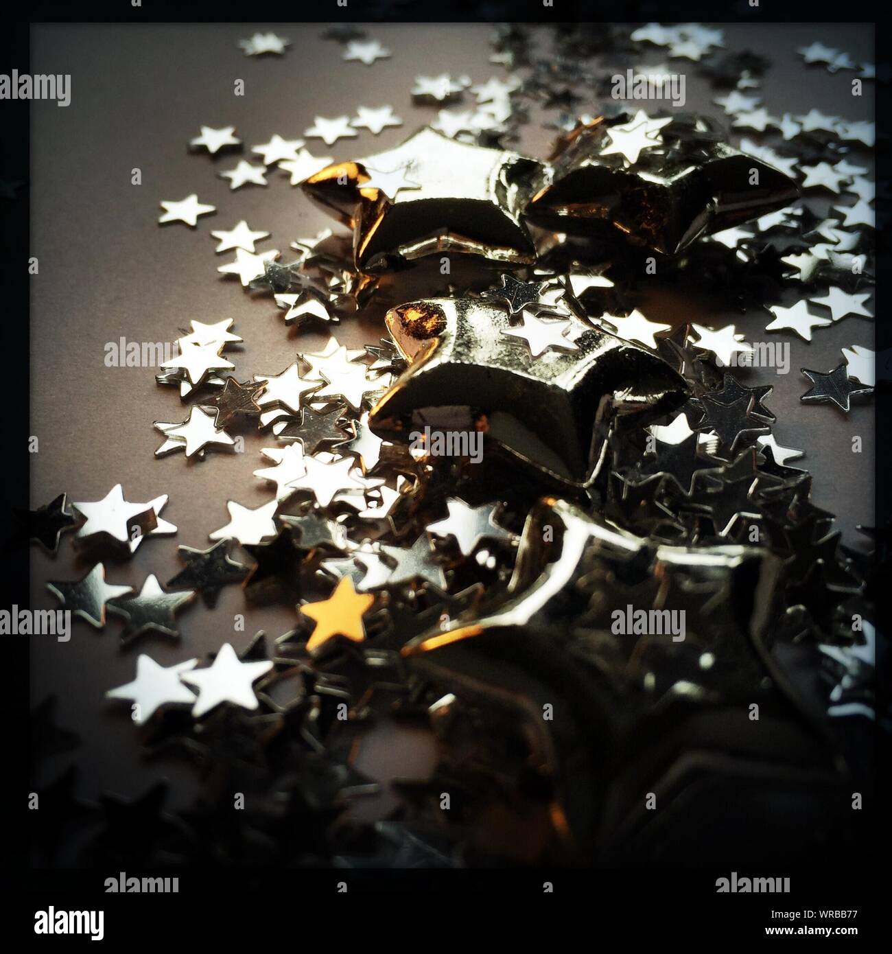 Silver stars hi-res stock photography and images - Alamy