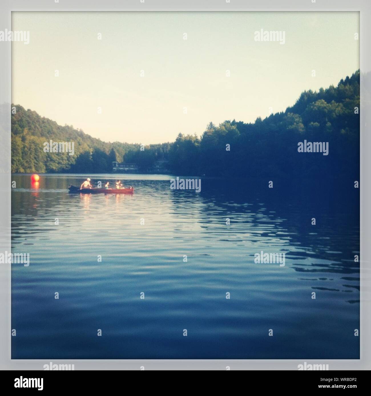 Family lake sailing hi-res stock photography and images - Alamy