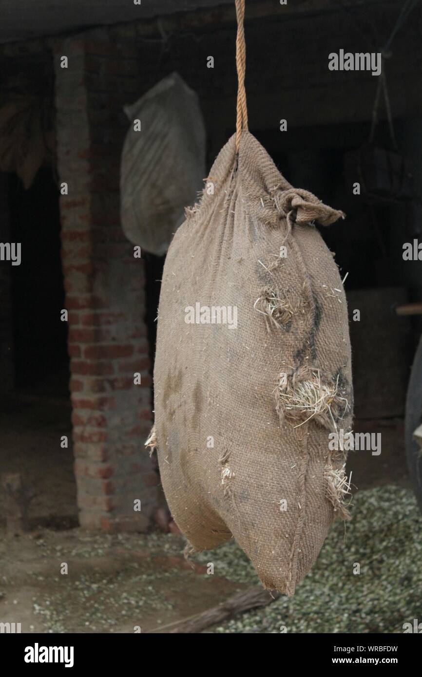 Rope sack hi-res stock photography and images - Alamy
