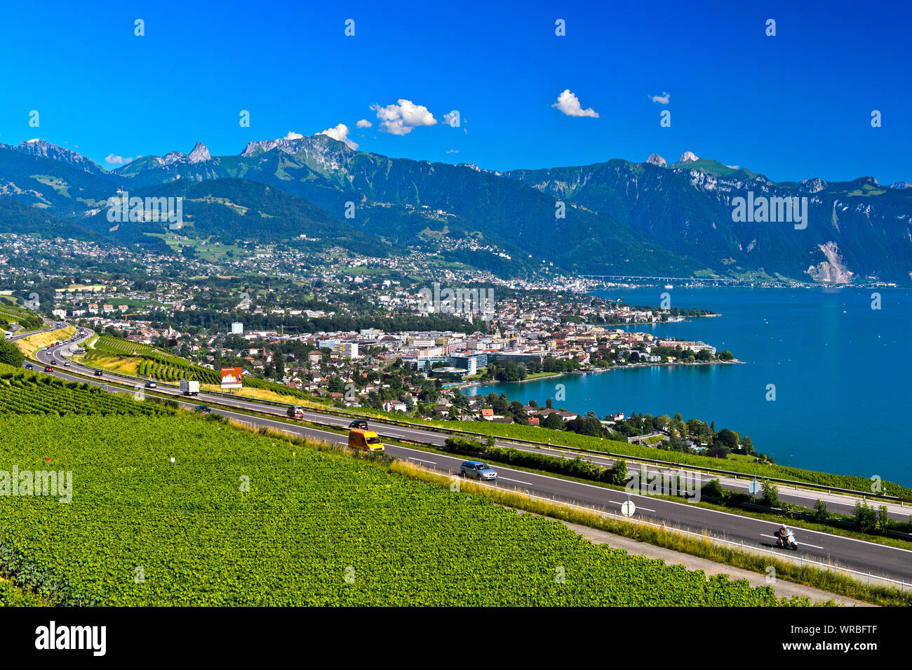 Vevey lake geneva switzerland hi-res stock photography and images - Alamy