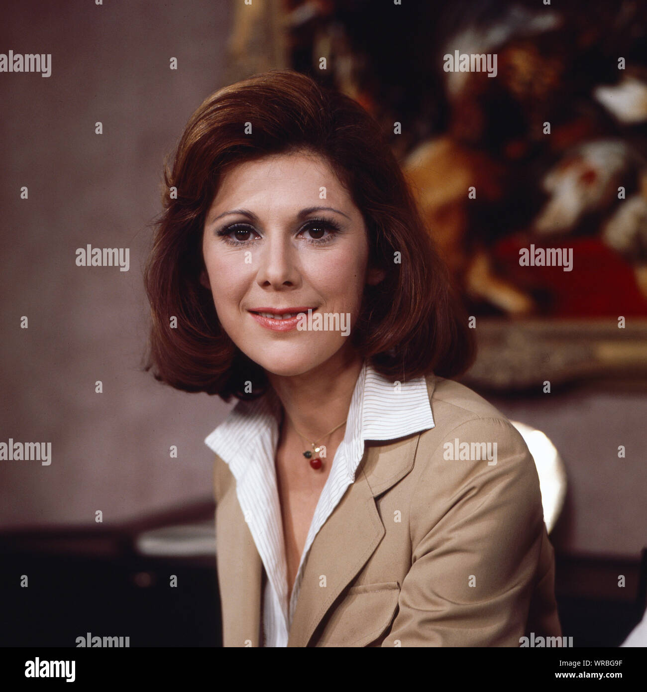 Ingrid Wendl, österreichische Eiskunstläuferin und Fernsehmoderatorin ...