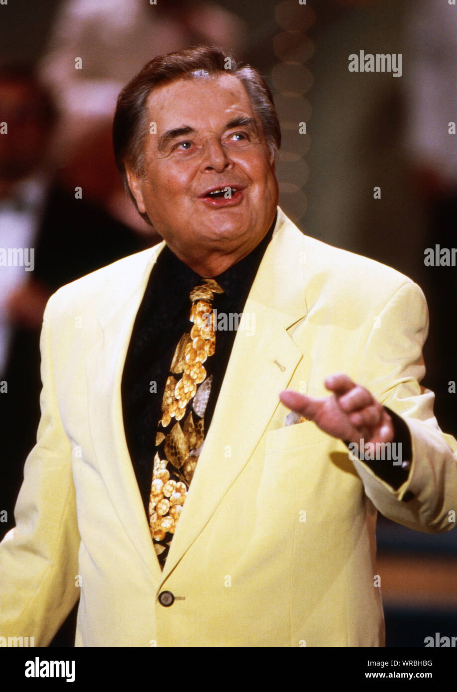 Gerhard Wendland, deutscher Schlagersänger, Deutschland 1993. German ...