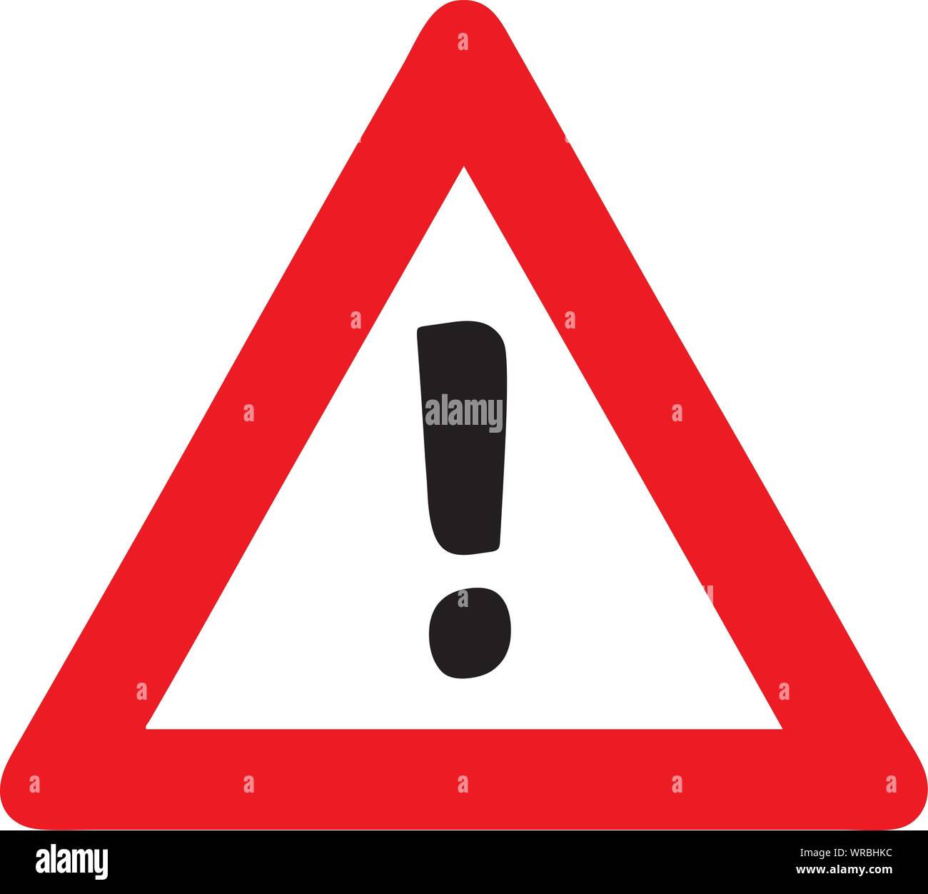 warning sign vector Stock Vector Image & Art - Alamy