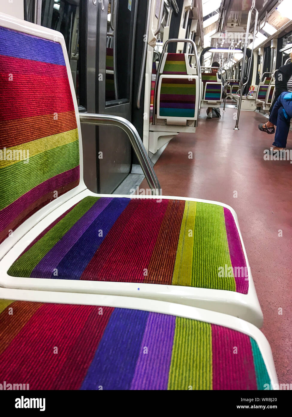 Metro Line 1, Paris, Ile-de-France, France Stock Photo - Alamy