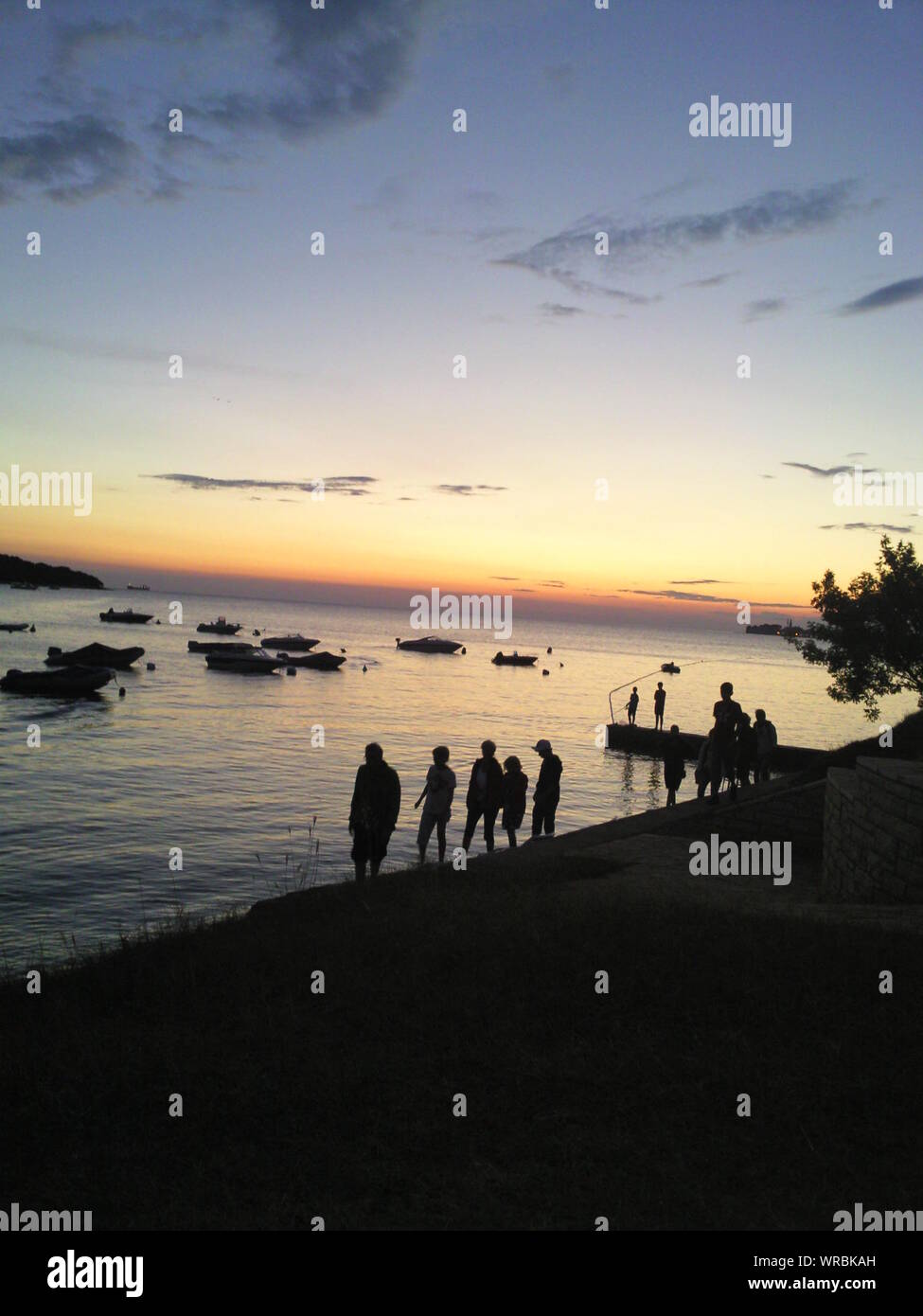 Watching sunset on holiday hi-res stock photography and images - Alamy