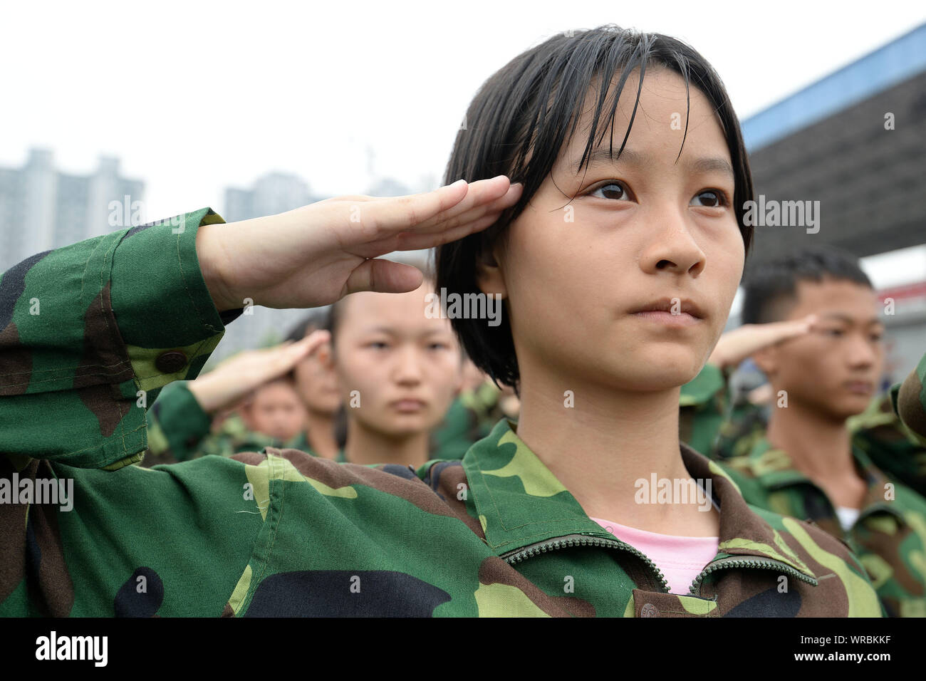 Chinese Military Salute