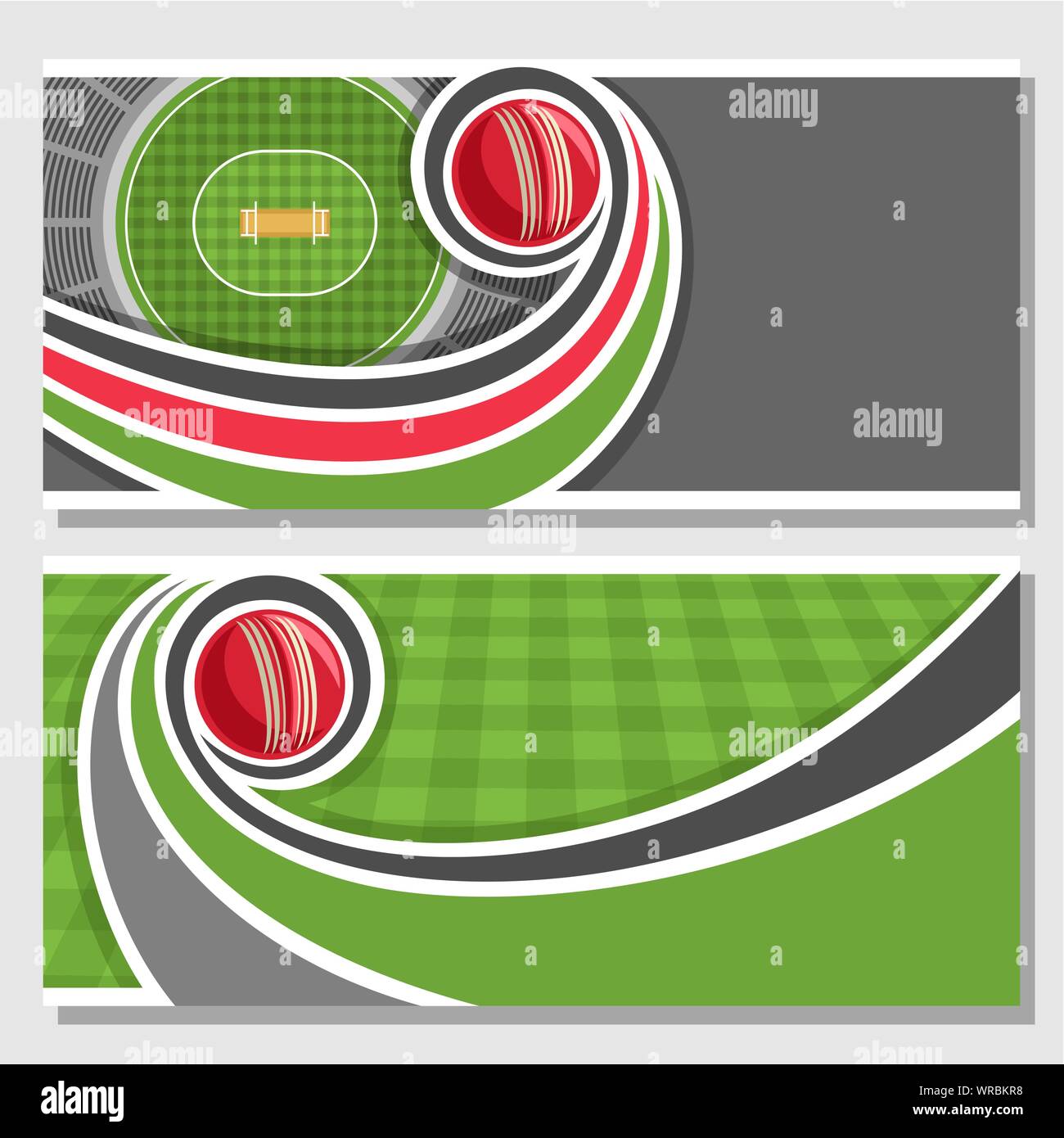 Cricket stadium background Stock Vector Images - Alamy