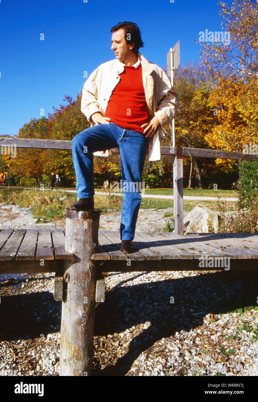Klaus Wennemann, deutscher Schauspieler, Deutschland 1988. German actor ...