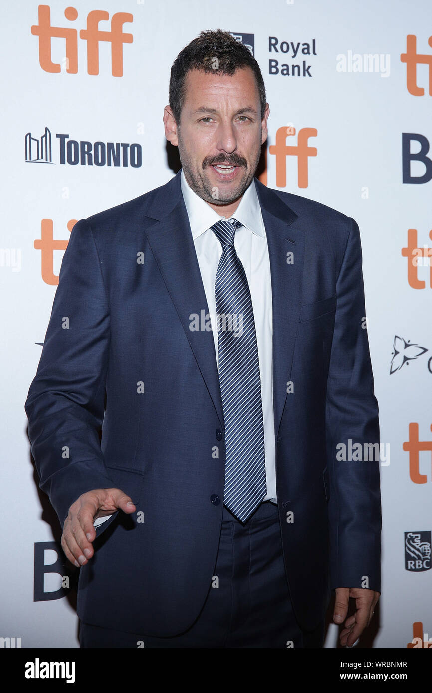Toronto, Canada. 09th Sep, 2019. Adam Sandler attends the "Uncut Gems ...