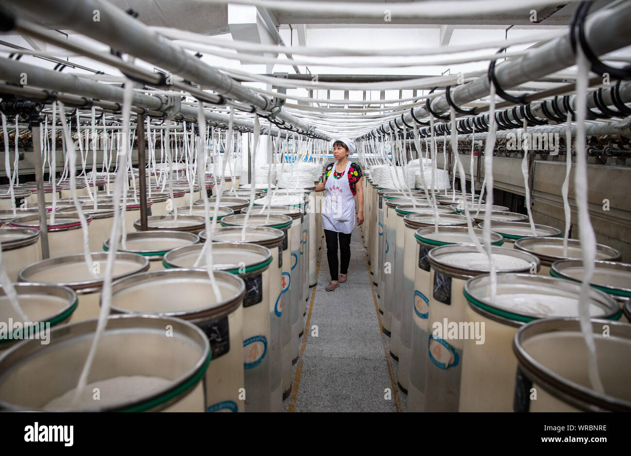 Textile production in china hi-res stock photography and images - Alamy