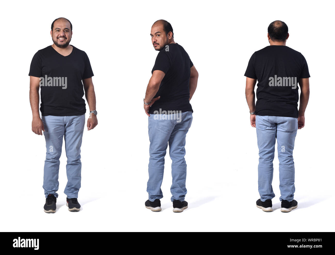 front and back on white background Stock Photo - Alamy