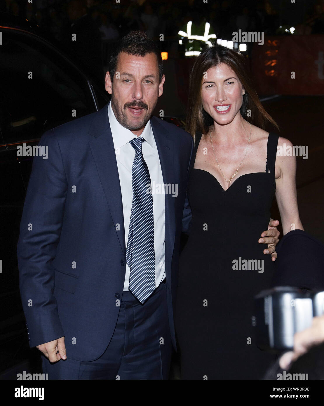 Toronto, Canada. 09th Sep, 2019. Adam Sandler, Jackie Sandler attend ...