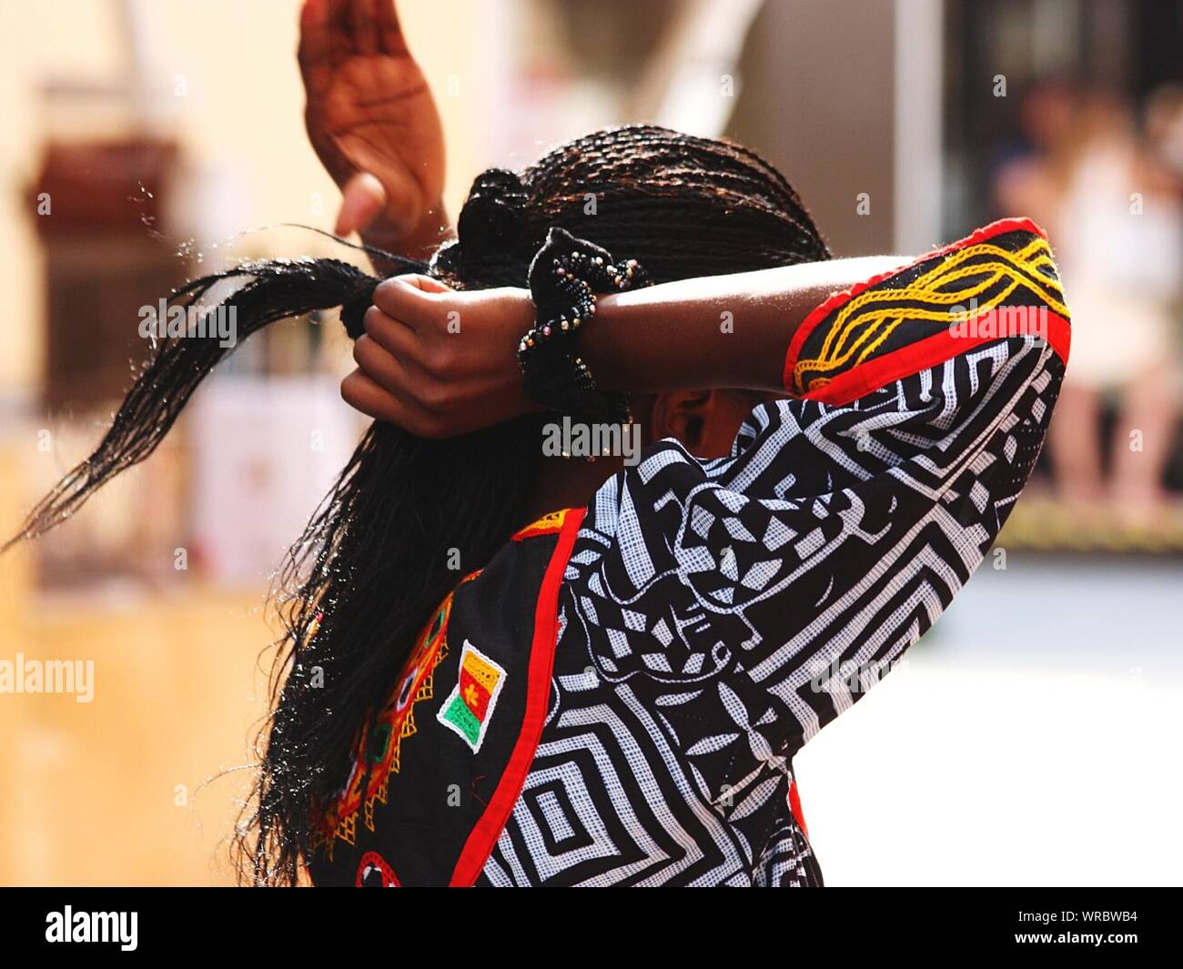 Woman Tying Up High Resolution Stock Photography and Images - Alamy