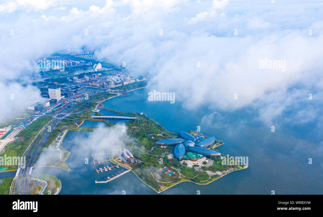Dishui lake aerial hi-res stock photography and images - Alamy