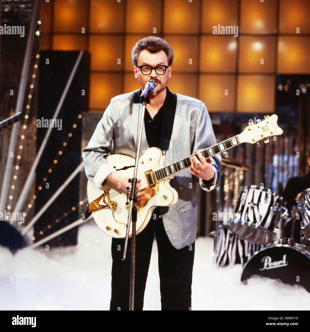 Heinz Rudolf Kunze, deutscher Rockmusiker, Deutschland 1986. German ...