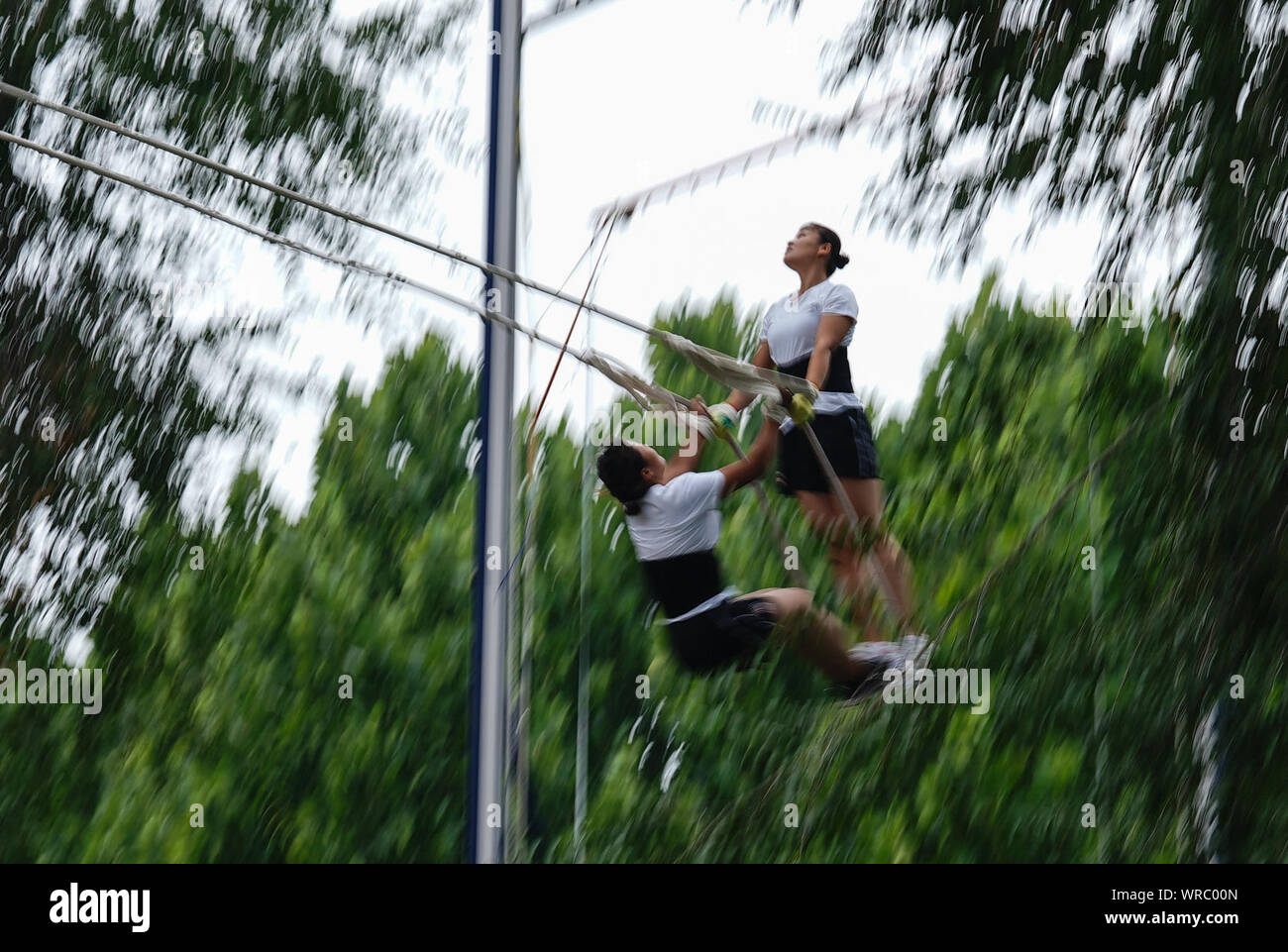 Zhengzhou, China's Henan Province. 10th Sep, 2019. Li Jianhong/Qi Suli ...
