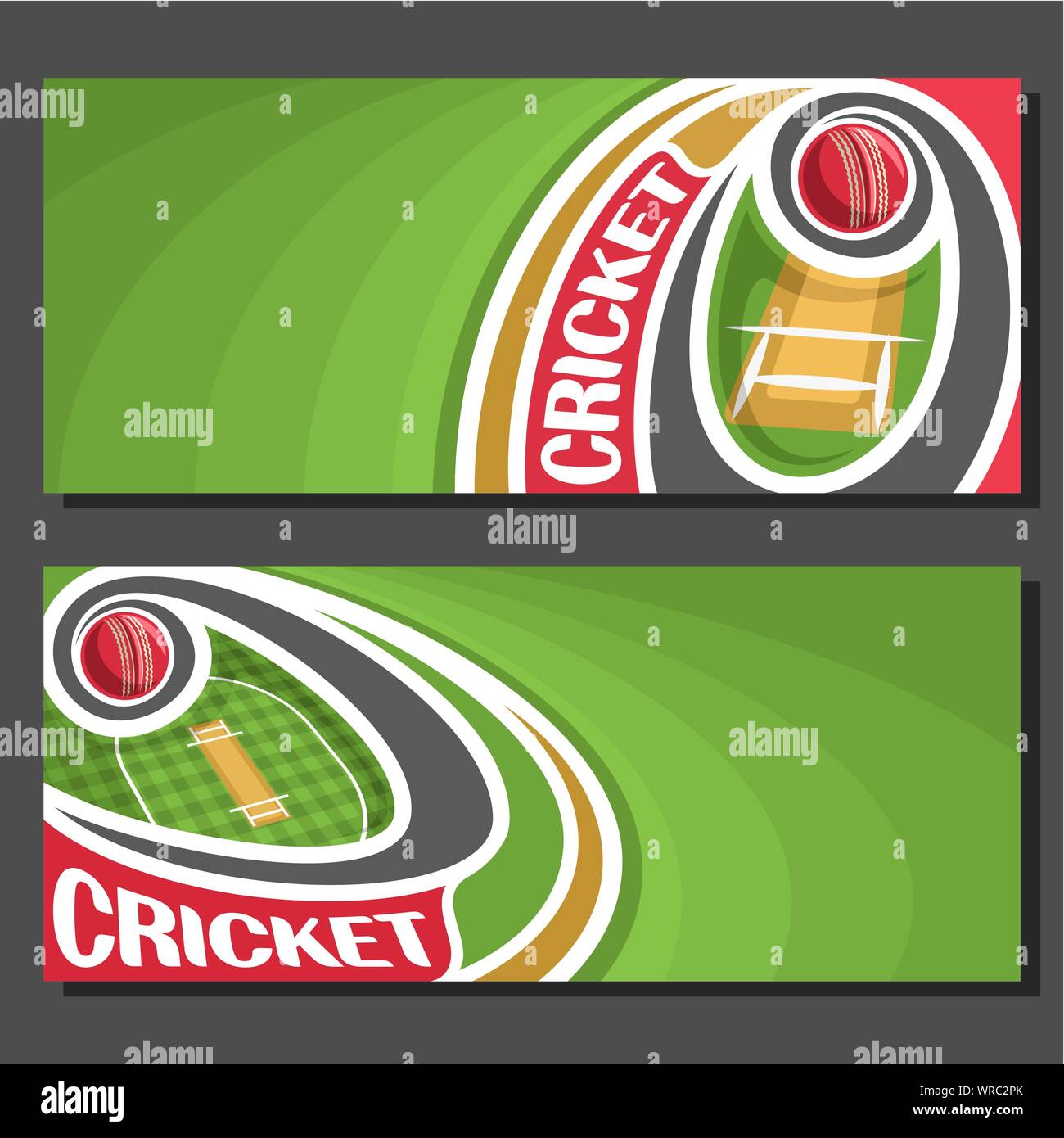 Cricket banners hi-res stock photography and images - Alamy