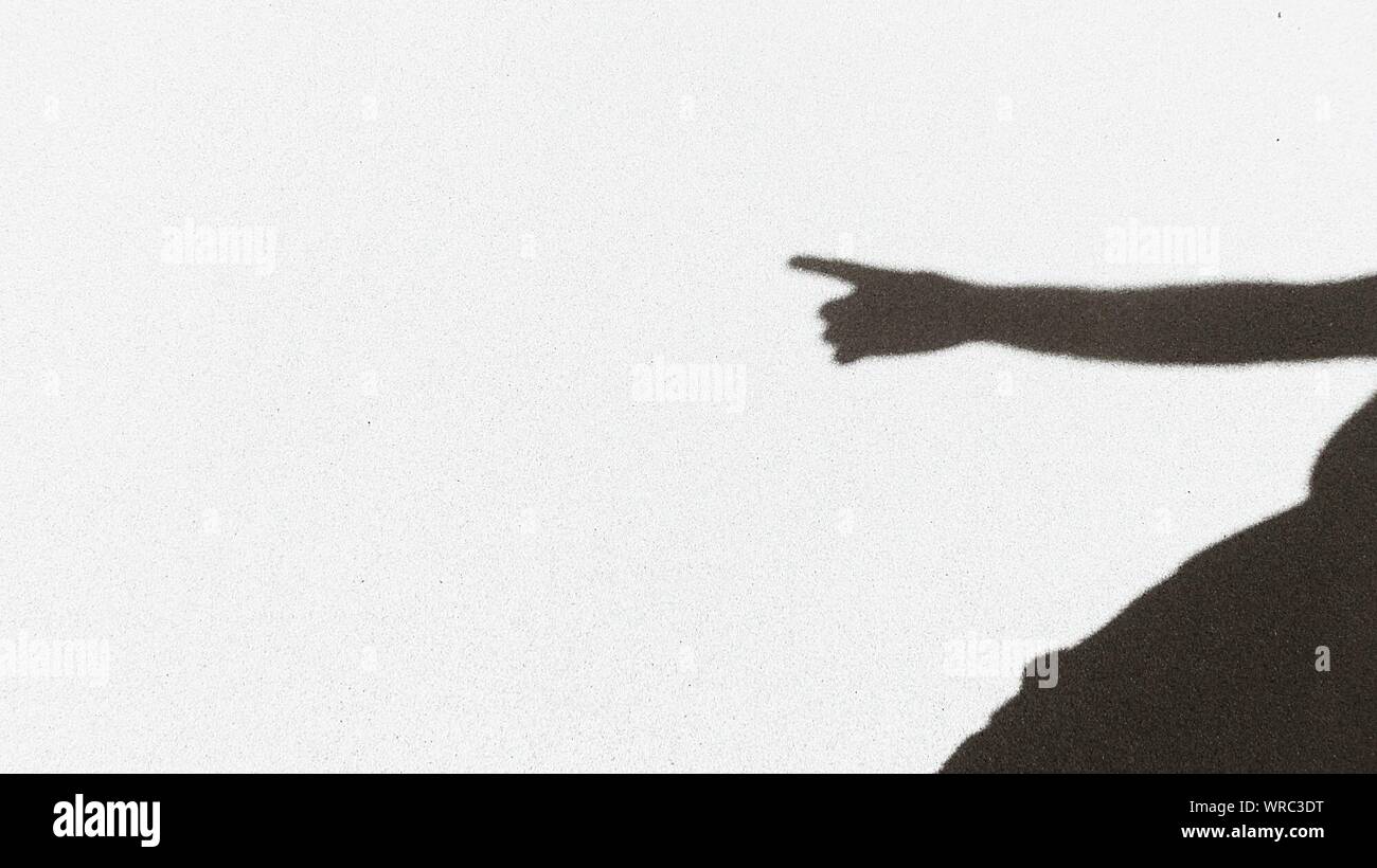 High angle human shadow hi-res stock photography and images - Alamy