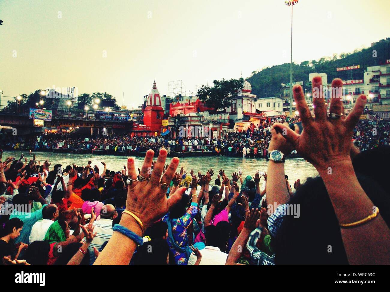 Real devotee hi-res stock photography and images - Alamy