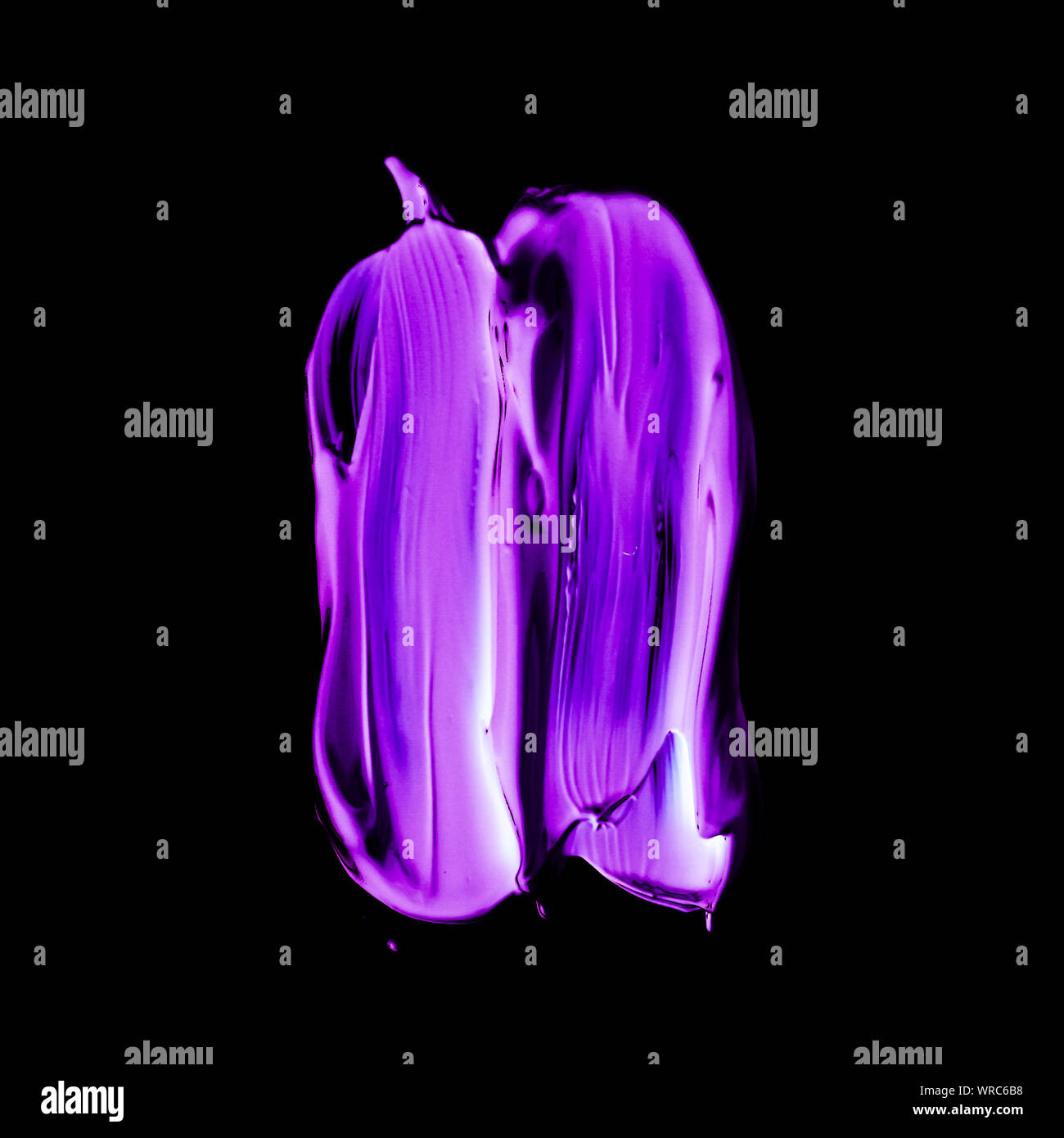 Art abstract, cosmetic product and hand painted design concept - Purple ...