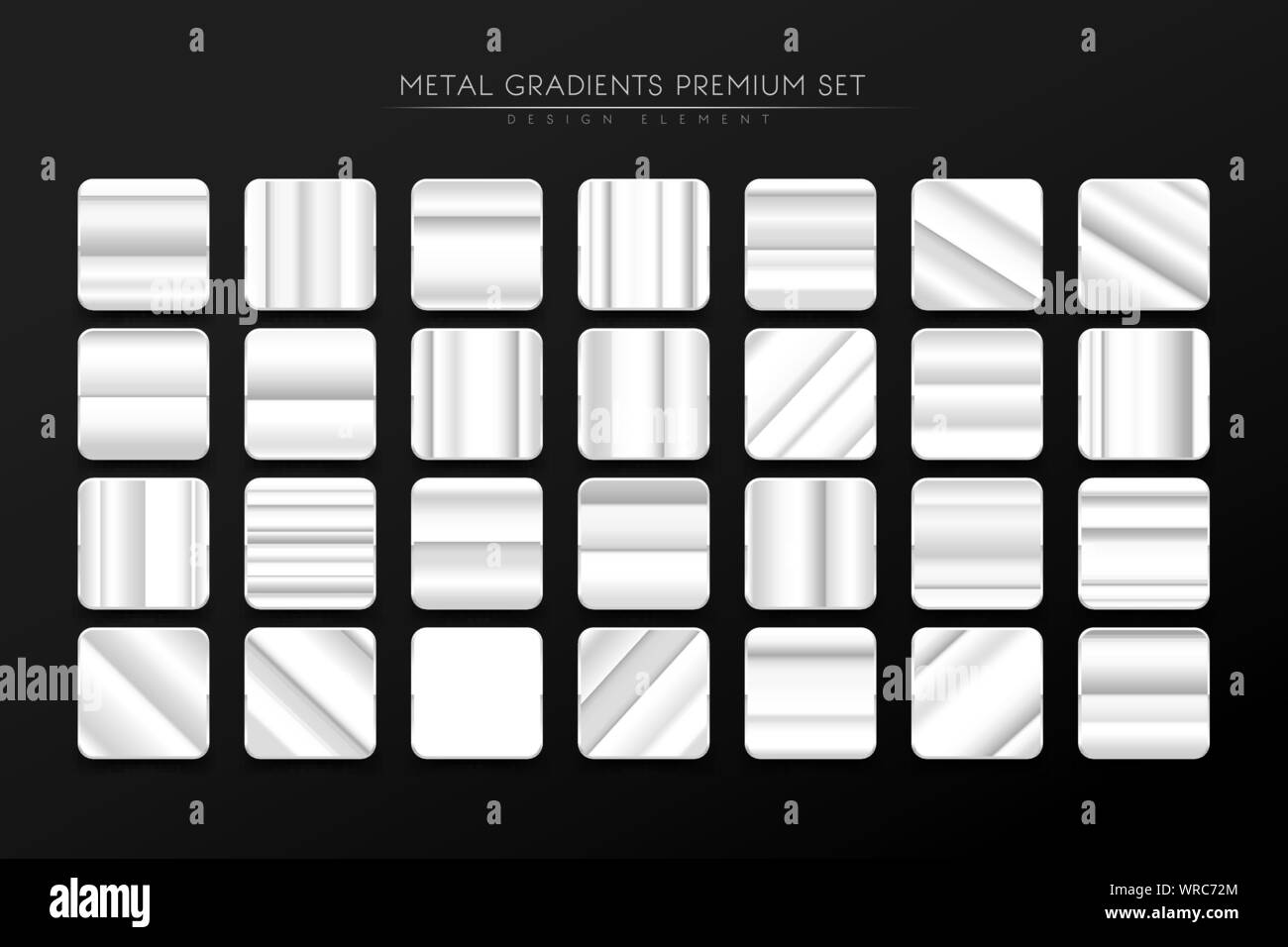 Metal steel gradients premium collection design element for luxury and ...