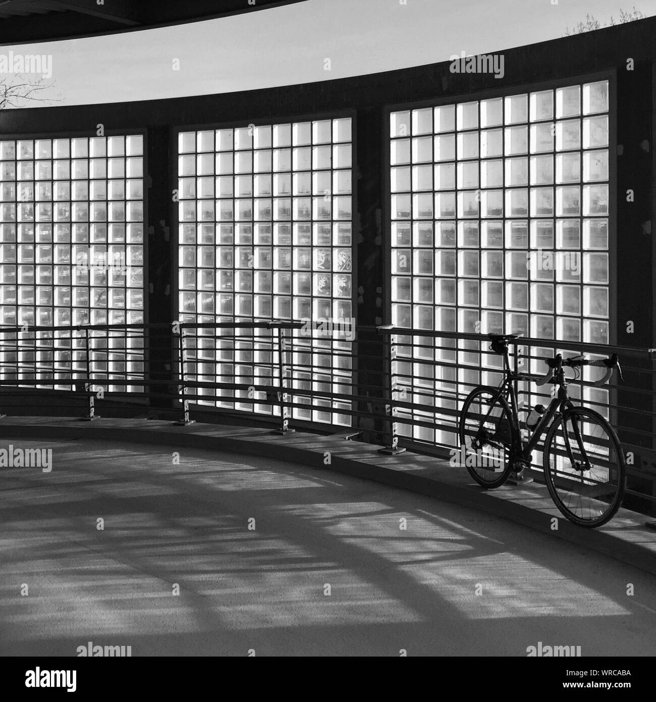 Railing of parked bicycle hi-res stock photography and images - Alamy