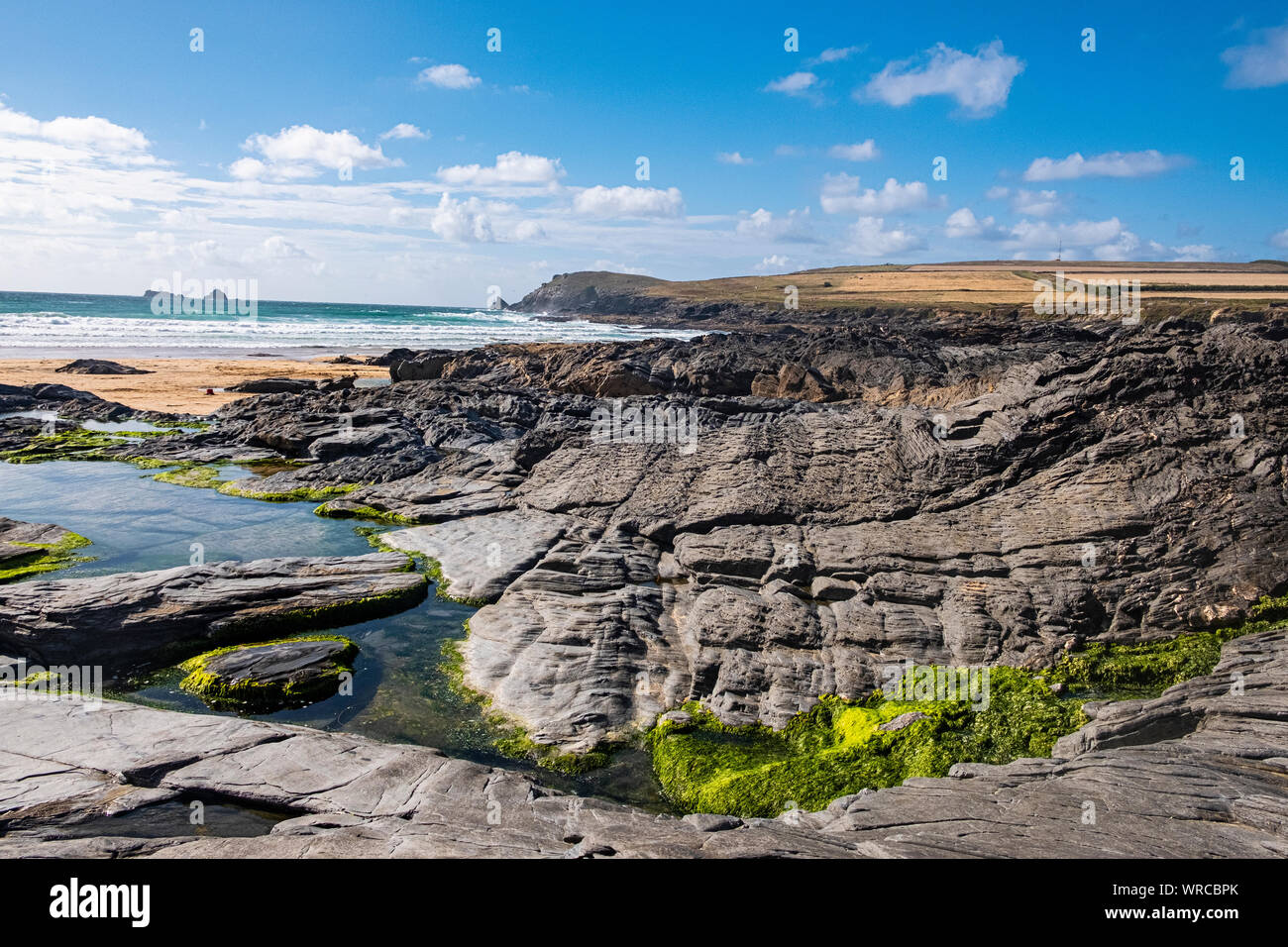 North Cornwall, Booby's Bay Stock Photo - Alamy