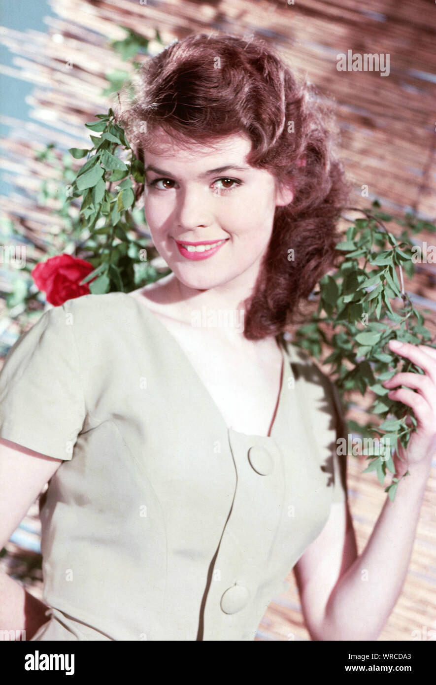 Gina Albert, deutsche Filmschauspielerin, Deutschland 1958. German ...