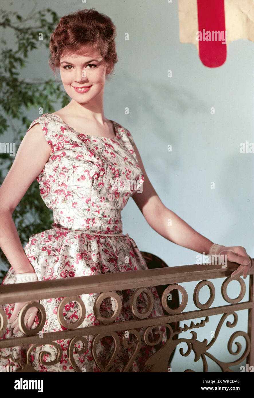 Gina Albert, deutsche Filmschauspielerin, Deutschland 1958. German ...