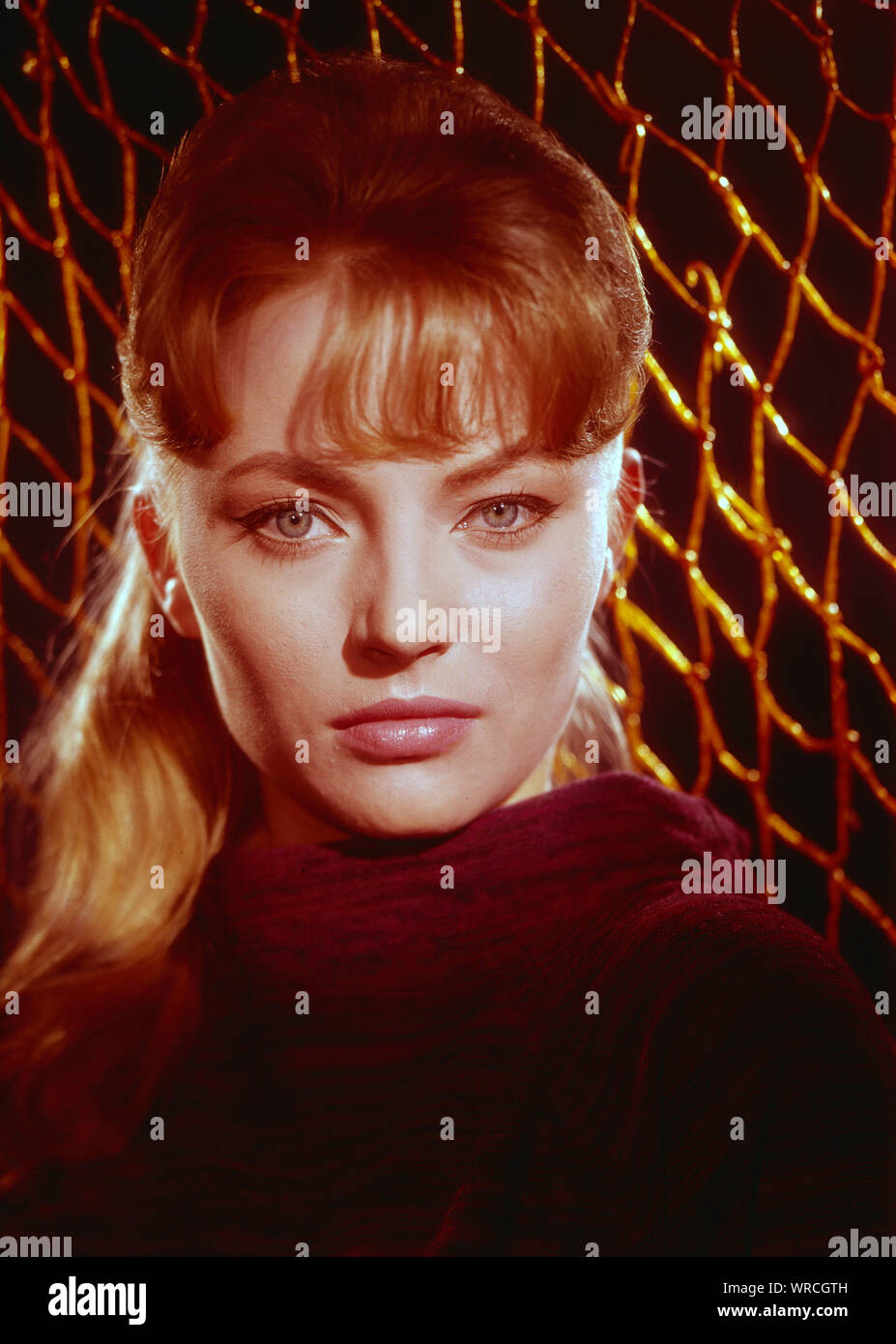 Karin Baal, deutsche Theater-, Film- und Fernsehschauspielerin ...